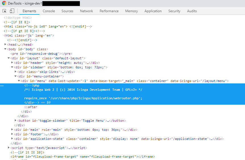 Left status bar dissapears · Issue #3576 · Icinga/icingaweb2 · GitHub