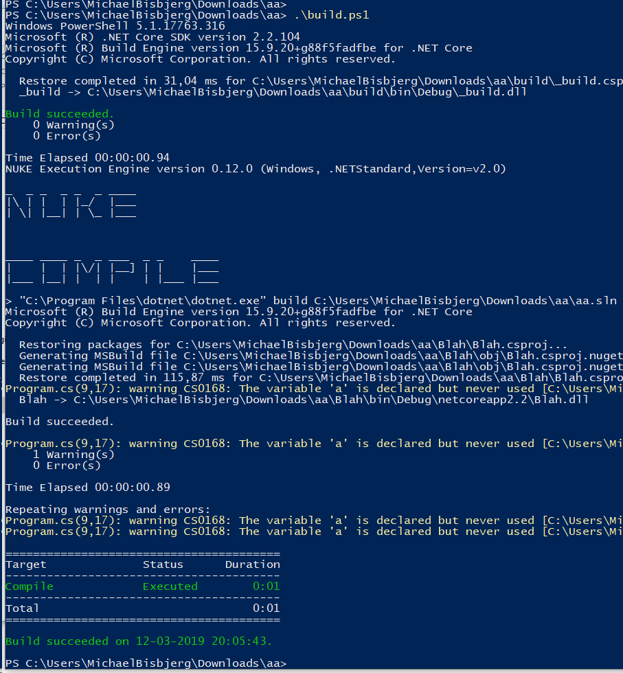 Process color output · Issue #249 · nuke-build/nuke · GitHub