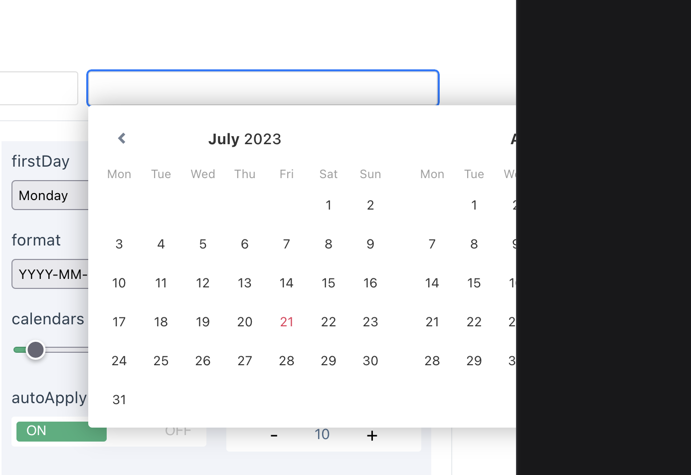 Positioning Engine not working properly · Issue #213 · easepick/easepick · GitHub