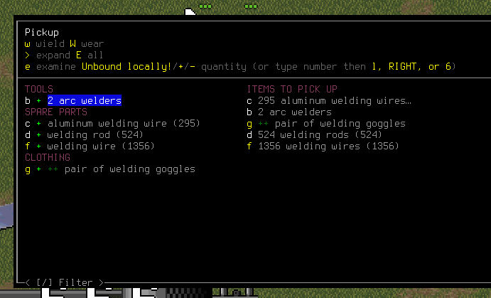Segmentation fault crash to desktop while picking up items · Issue #65166 · CleverRaven ...