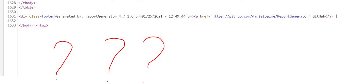 Publishcodecoverageresults1 Removes Javascript On Indexhtml Page Of Coverage Report · Issue