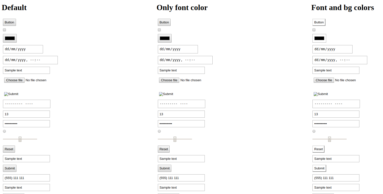Styling inputs in Firefox · Issue #67 · vinceliuice/Matcha-gtk-theme ...