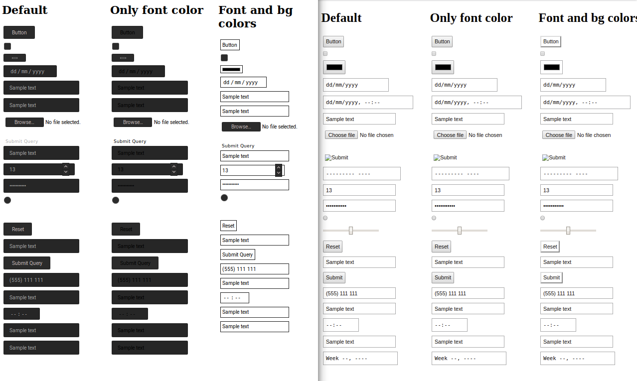 Styling inputs in Firefox · Issue #67 · vinceliuice/Matcha-gtk-theme ...
