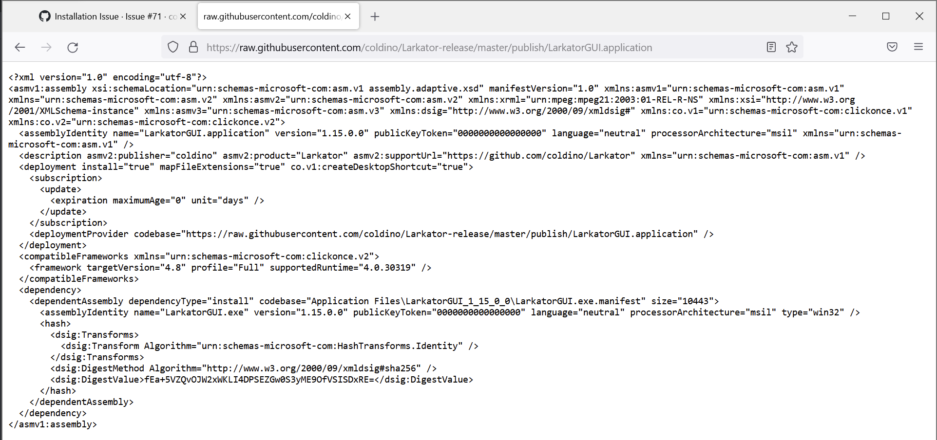 Installation Issue · Issue #71 · coldino/Larkator · GitHub