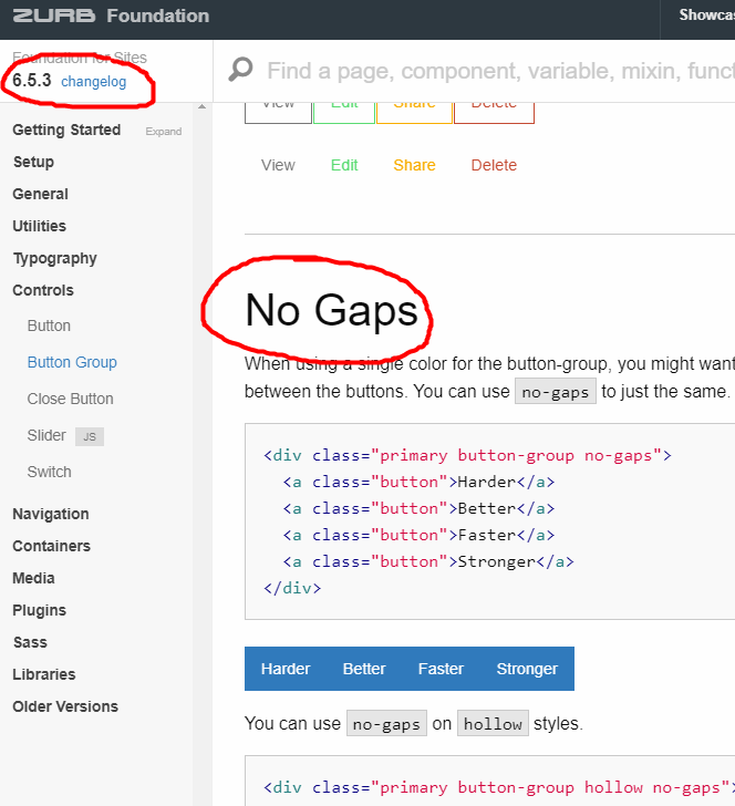Button Group Scss File Outdated In `npm` · Issue 11874 · Foundationfoundation Sites · Github