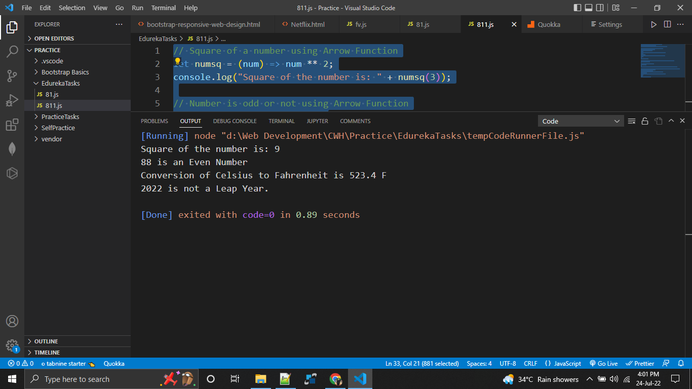 Task - Functional Programming - Arrow Functions · akash-coded mern · Discussion #81 · GitHub