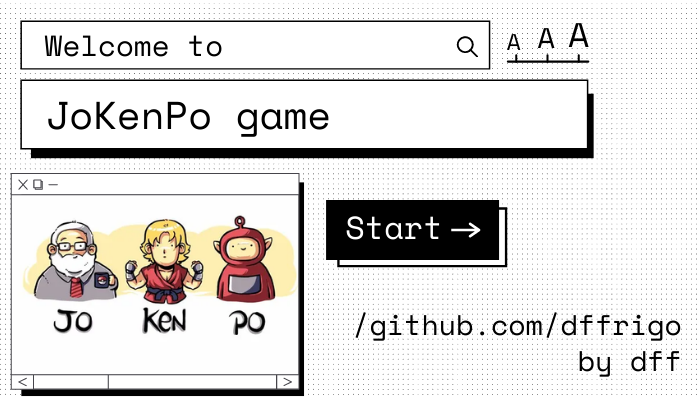 GitHub - dffrigo/Jokenpo: The traditional JOKENPO game (Rock, Scissors, Paper)