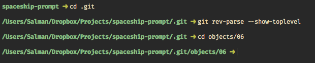 dir section for .git folders · Issue #388 · spaceship-prompt/spaceship-prompt · GitHub