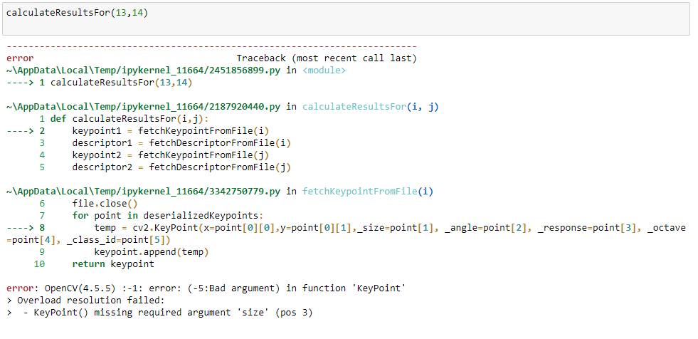 Calculate result · Issue #3 · adumrewal/SIFTImageSimilarity · GitHub