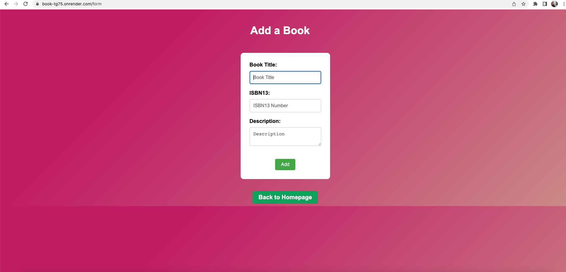 GitHub - fadumasaidcodes/Full-stack_project-Crud_book: A full stack application