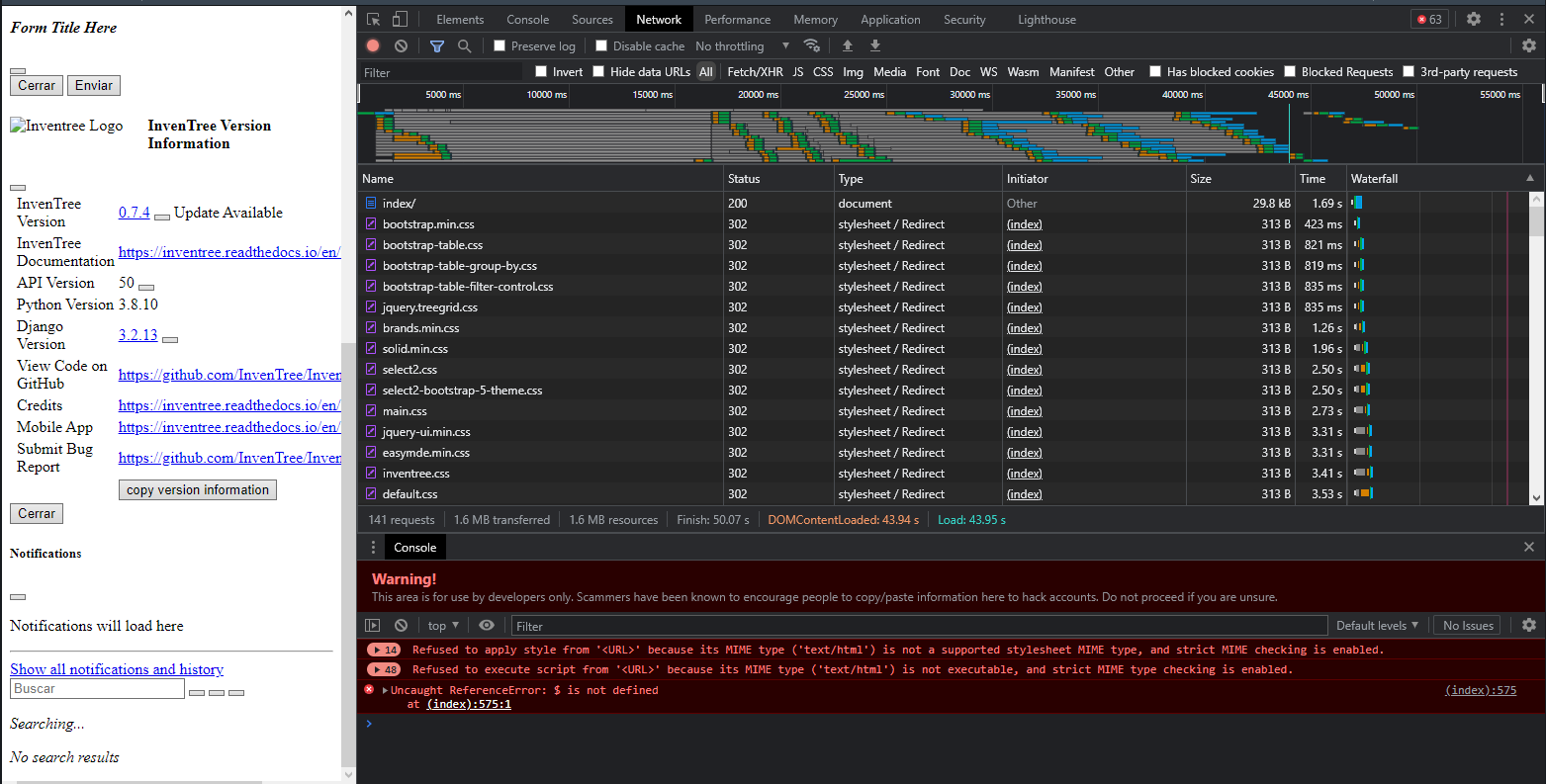 [BUG] Inventree ver 0.7.4 missing static images after fresh install · Issue #3861 · inventree ...