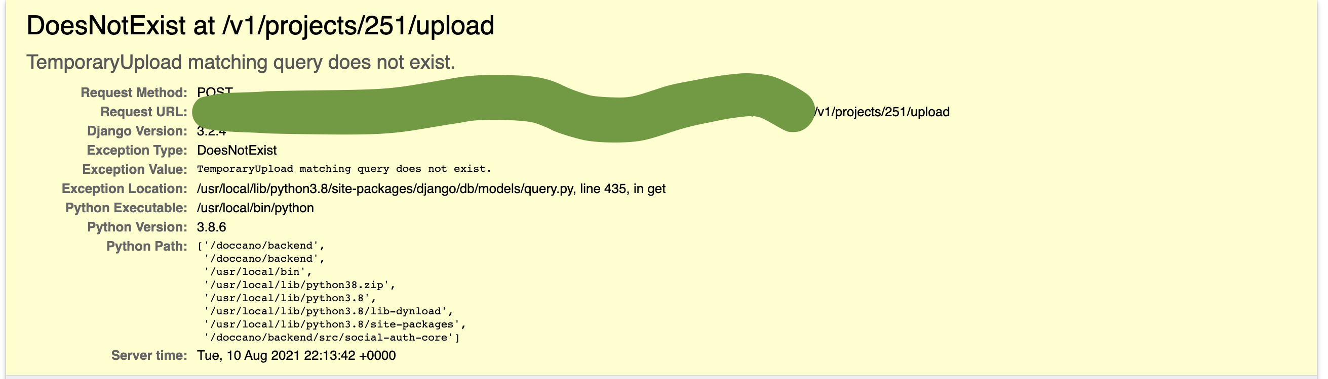 dataset import does not work sometimes · Issue #1377 · doccano/doccano · GitHub