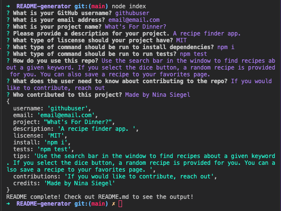 GitHub - nmsiegel1/README-Generator: A command line application that ...