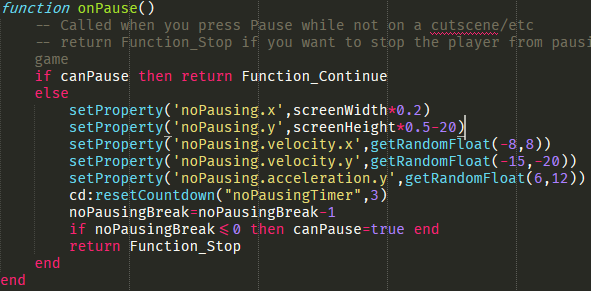 some properties of LuaObject doesn't function · Issue #11212 · ShadowMario/FNF-PsychEngine · GitHub