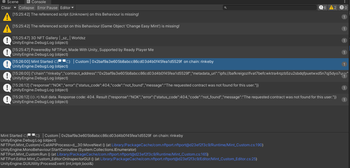 How do I register NFT with multiple accounts in one collection? · Issue #3 · nftport/sample ...