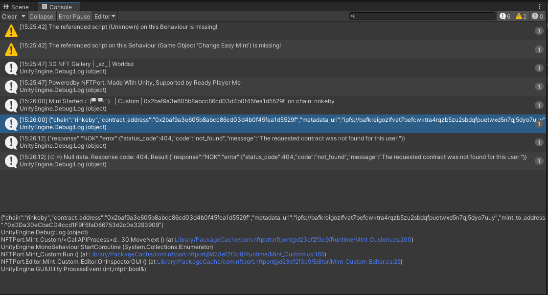 How do I register NFT with multiple accounts in one collection? · Issue #3 · nftport/sample ...