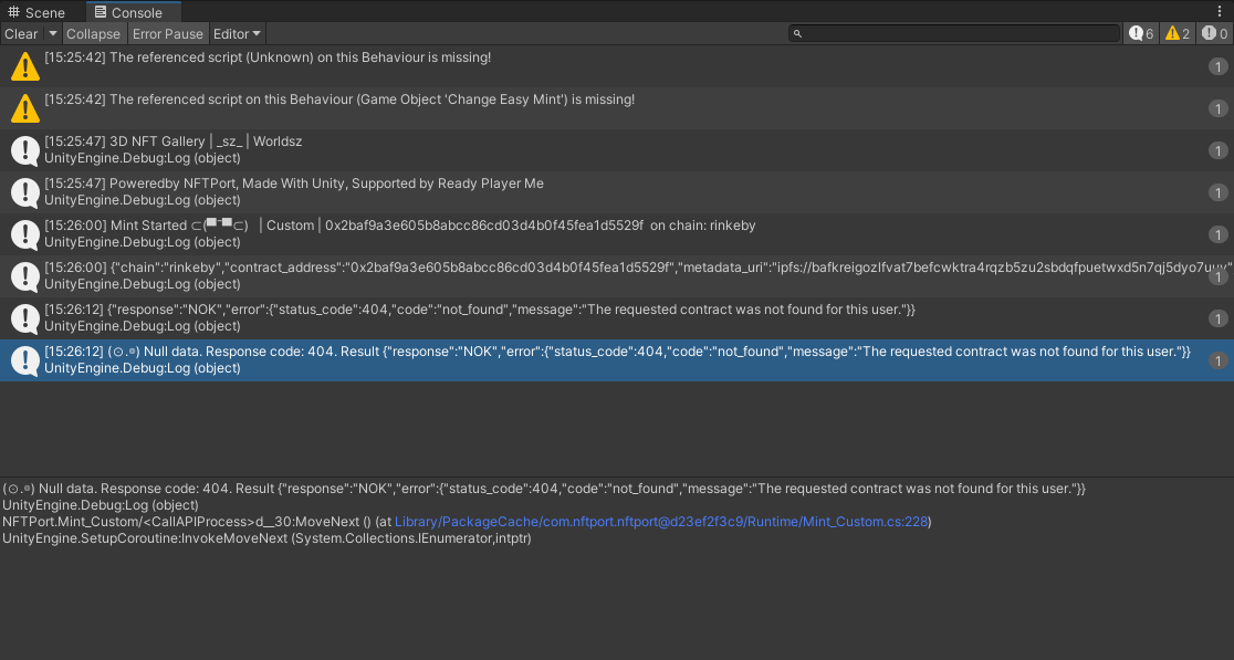 How do I register NFT with multiple accounts in one collection? · Issue #3 · nftport/sample ...