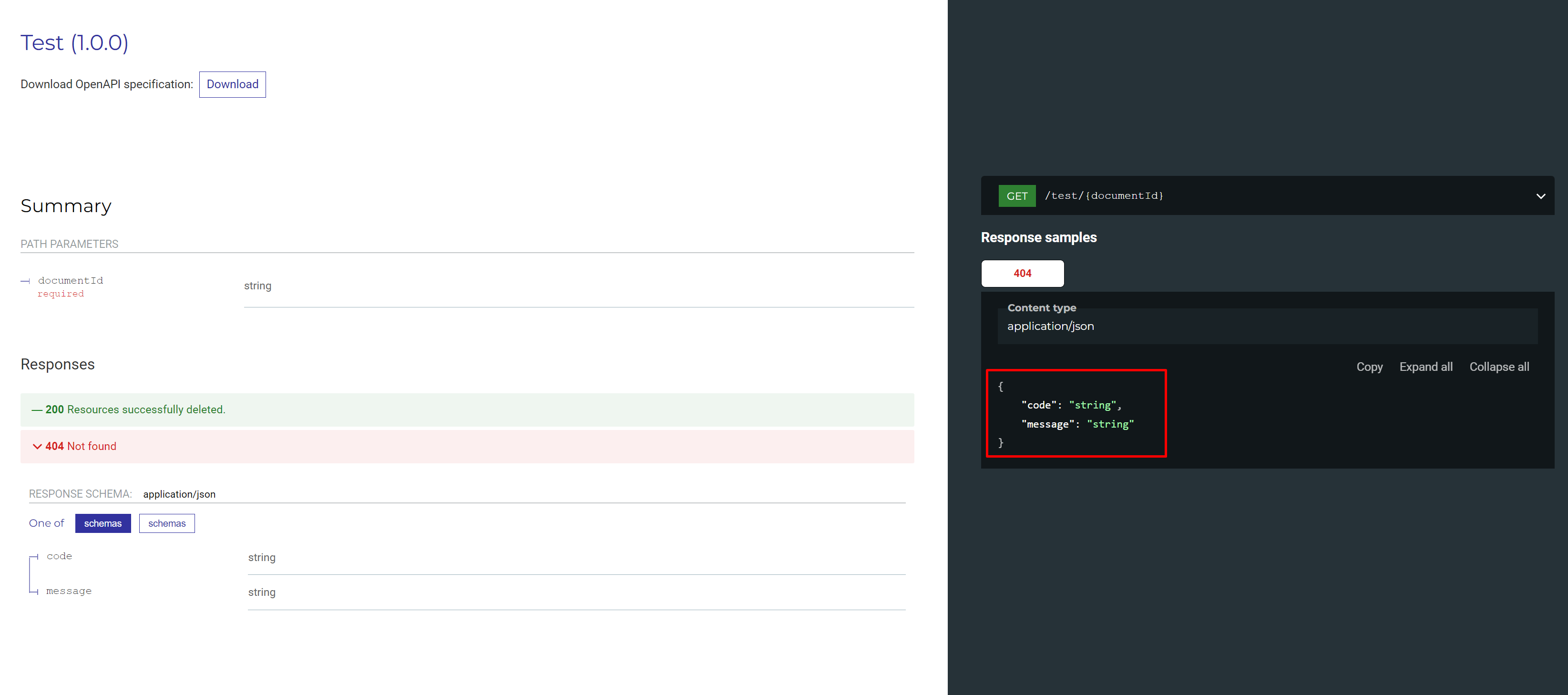 OpenAPI reference not working in combination with example · Issue #1967 · Redocly/redoc · GitHub