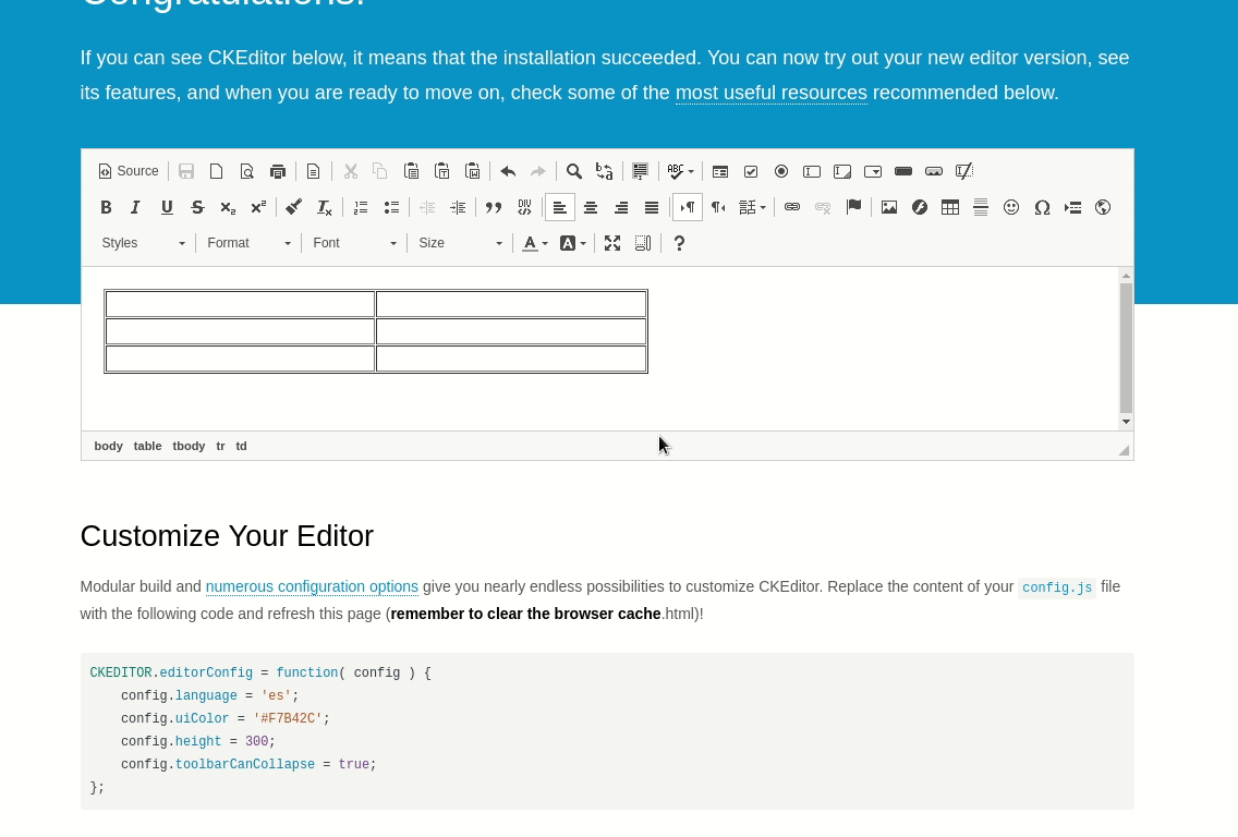 Changing Cell Properties (Colour) Remove/Replace Existing Styling · Issue #3142 · ckeditor ...