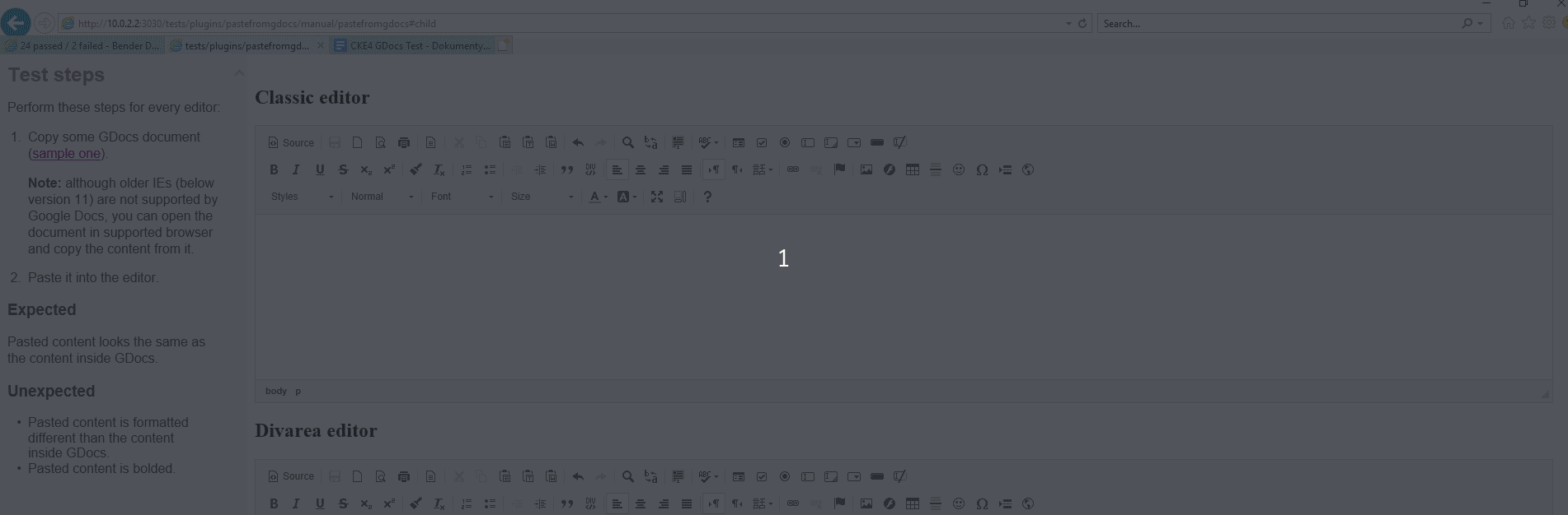 Paste from google docs results in different content · Issue #3435 · ckeditor/ckeditor4 · GitHub