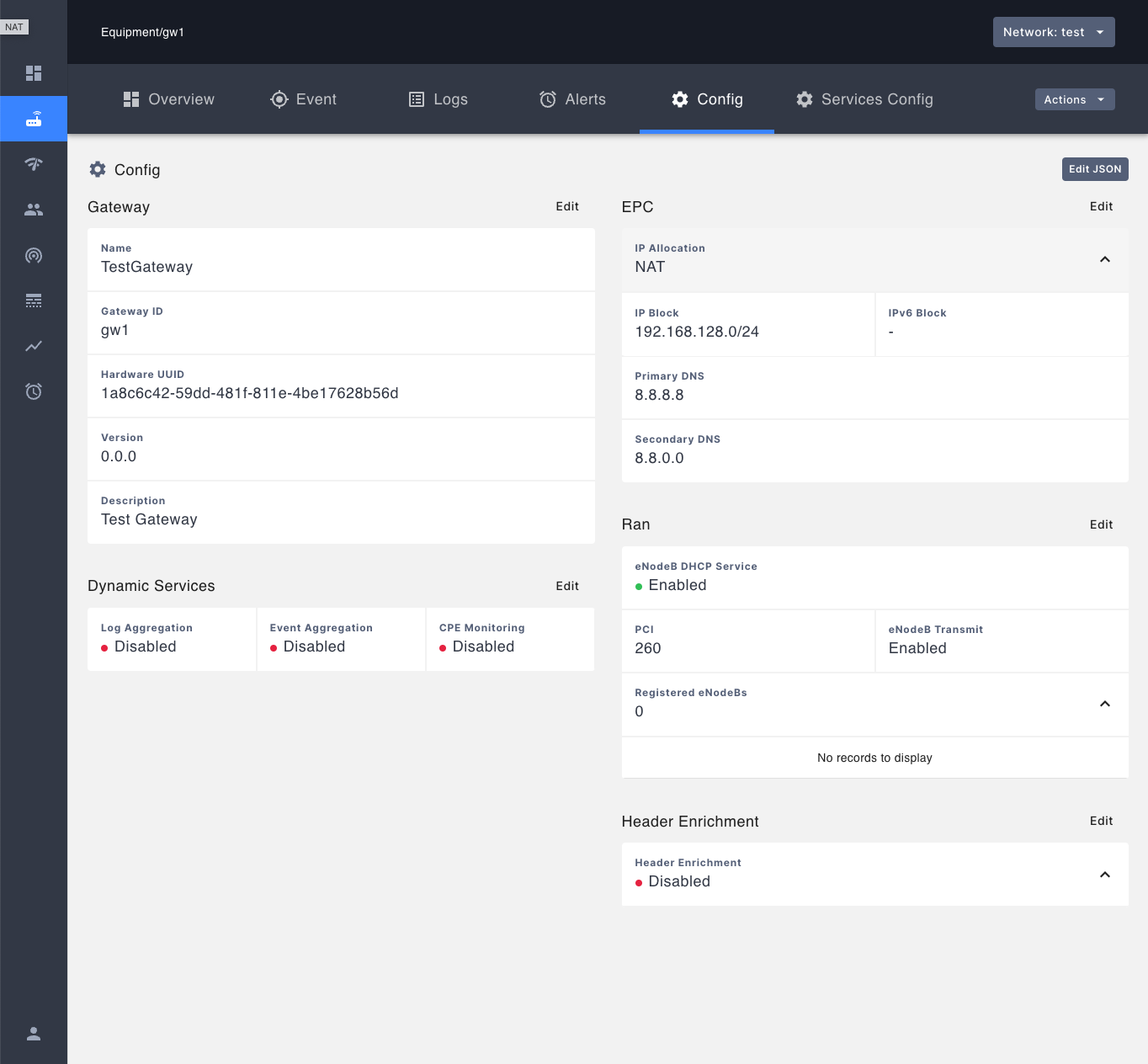 Add AMF configuration to gateway settings · Issue #13505 · magma/magma · GitHub