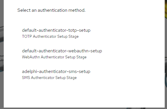 Allow Customization Of Forced Mfa Creation Dialog · Issue 6206 · Goauthentikauthentik · Github 