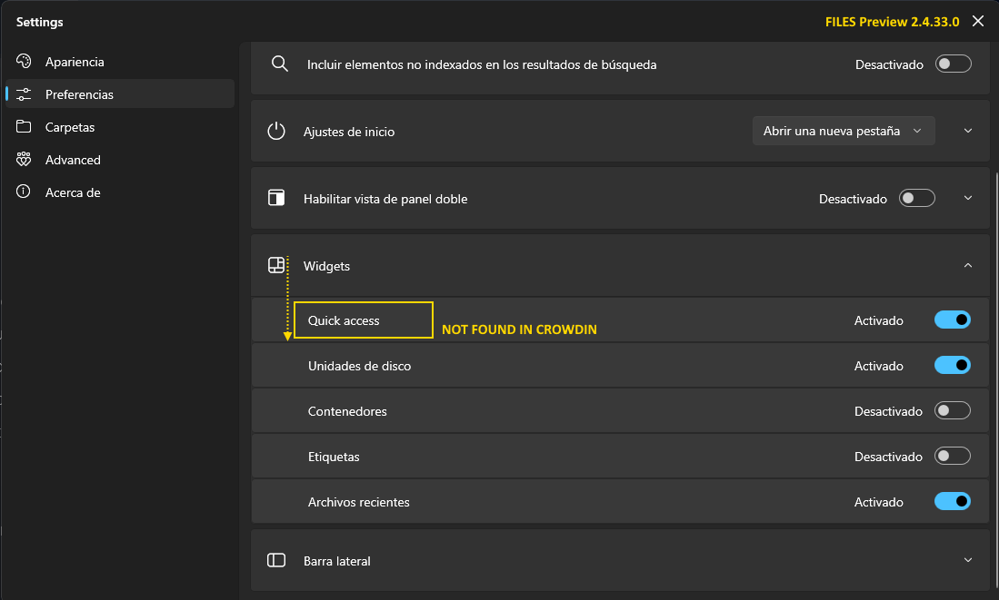 Bug Files Preview 24330 Spanish Translation · Issue 11247 · Files Communityfiles · Github