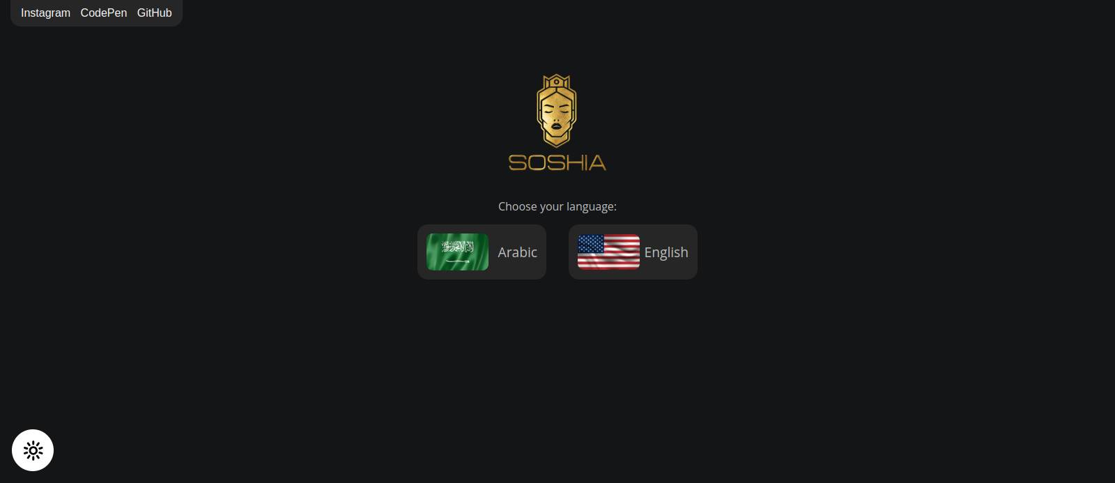 GitHub - emnatkins/soshia-international: Light/Dark Mode toggle Select language ui