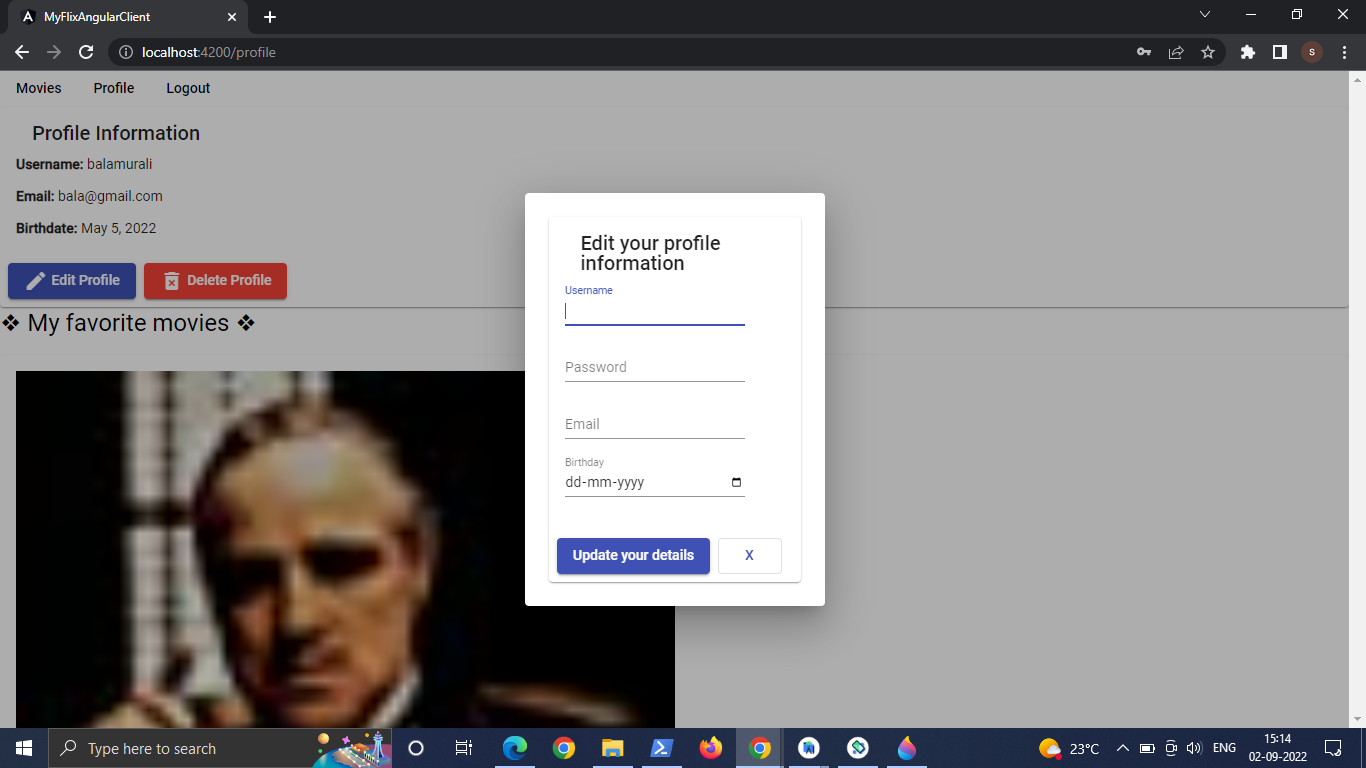 GitHub - panchalswati/myFlix-Angular-client GitHub - panchalswati/myFlix-Angular-client