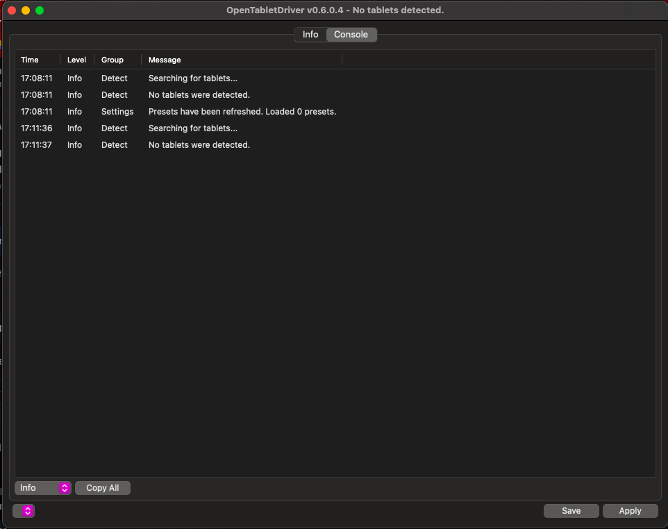 Support Request: Wacom CTL-472 not detected on MacBook · Issue #2276 · OpenTabletDriver ...