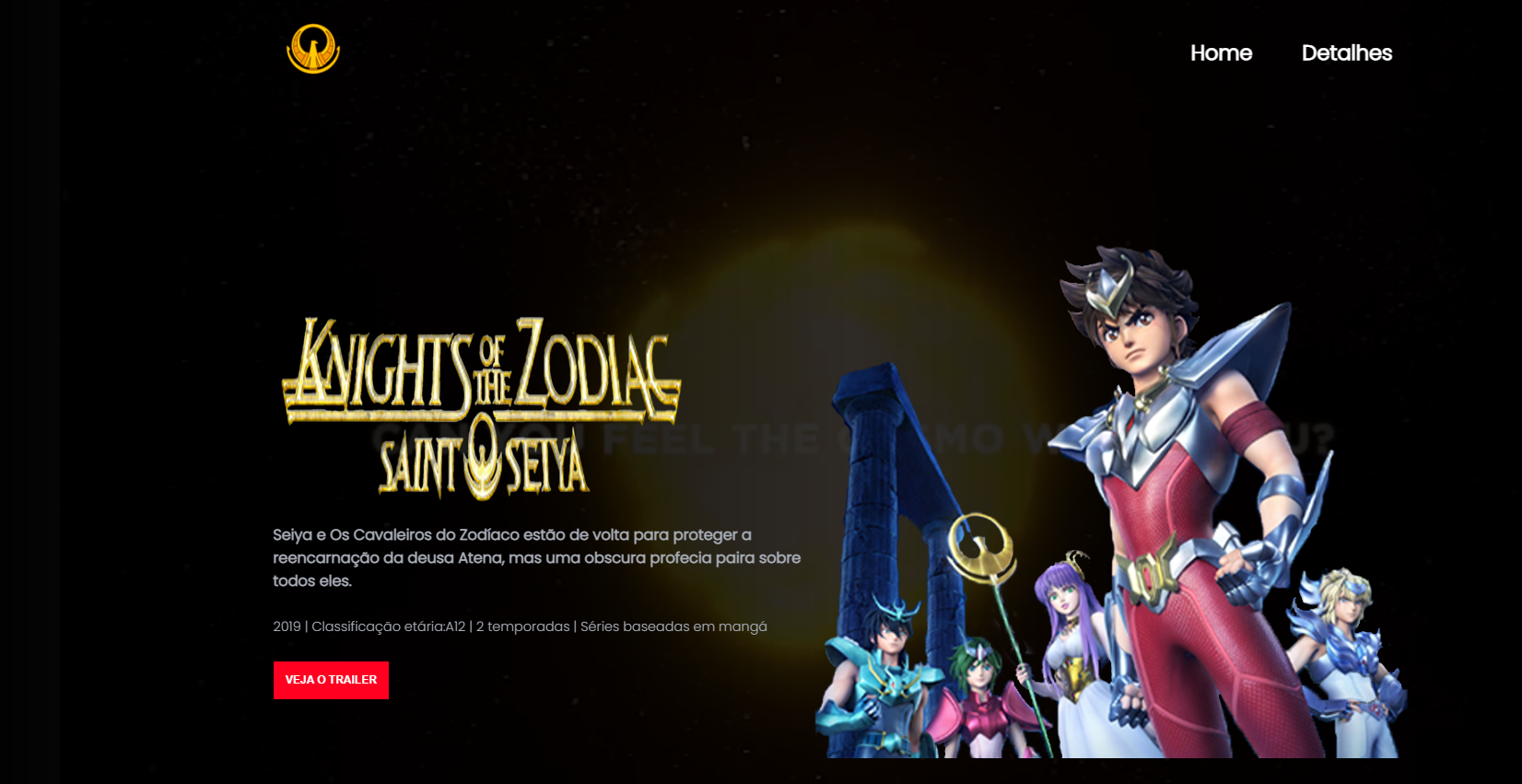 GitHub - BiancaMoretto/Projeto-Saint-Seiya