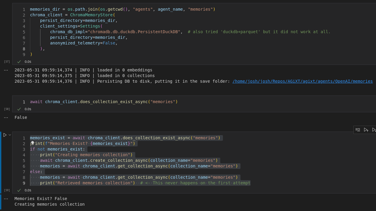 Chroma memory resets when store is initialized · Issue #1289 · microsoft/semantic-kernel · GitHub