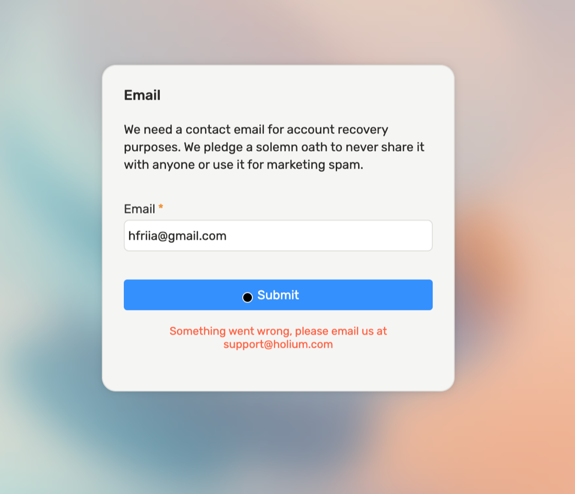 Common issue with current onboarding flow to keep in mind for the updated one · Issue #1323 ...