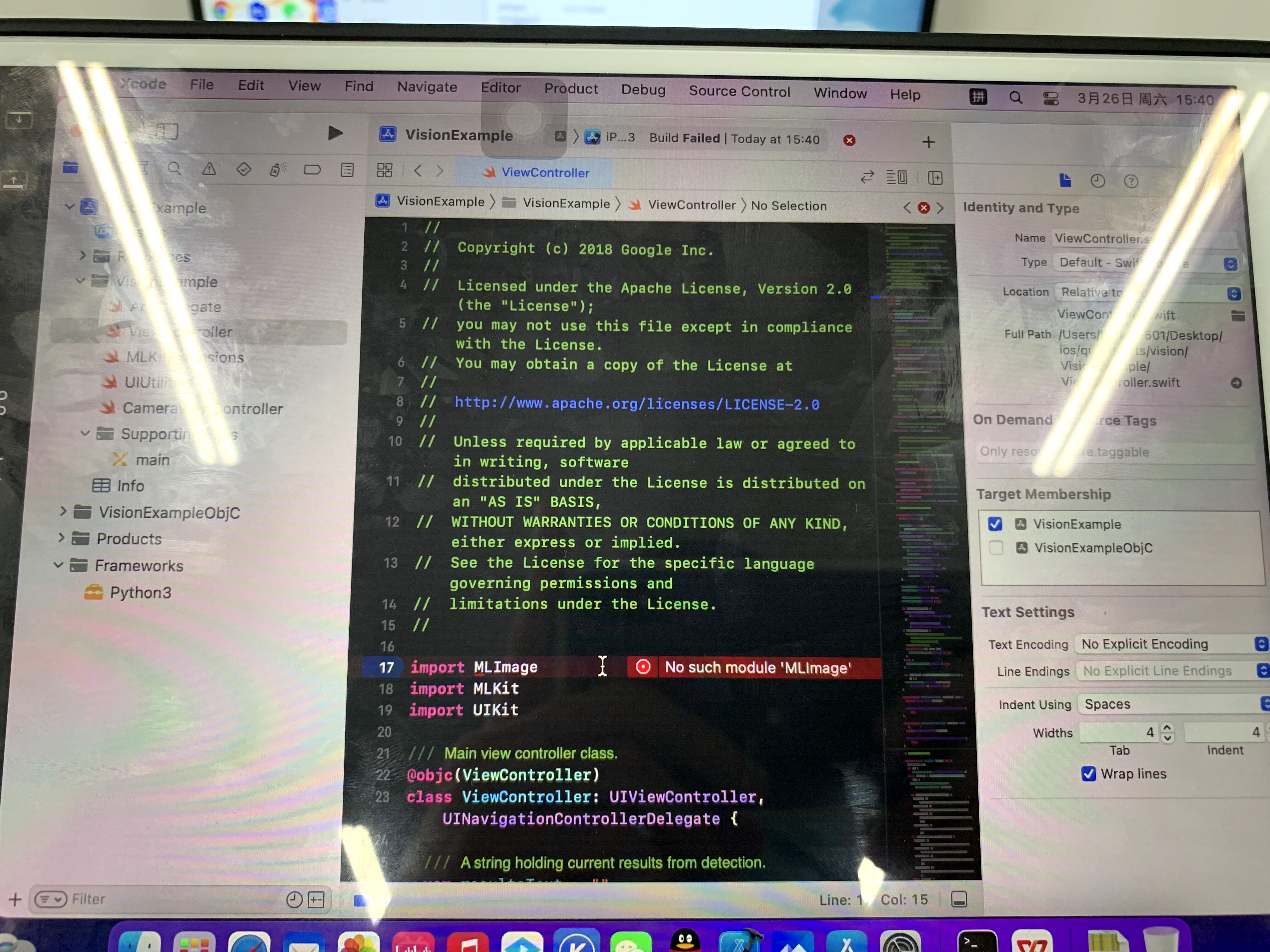 [Bug report]A warning for ios when i build the project · Issue #471 · googlesamples/mlkit · GitHub