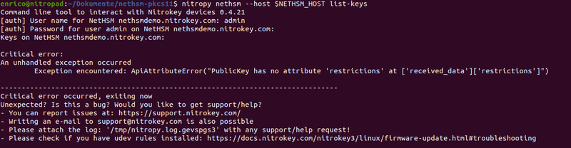Change Client SDK Attribute for Current API · Issue #227 · Nitrokey ...