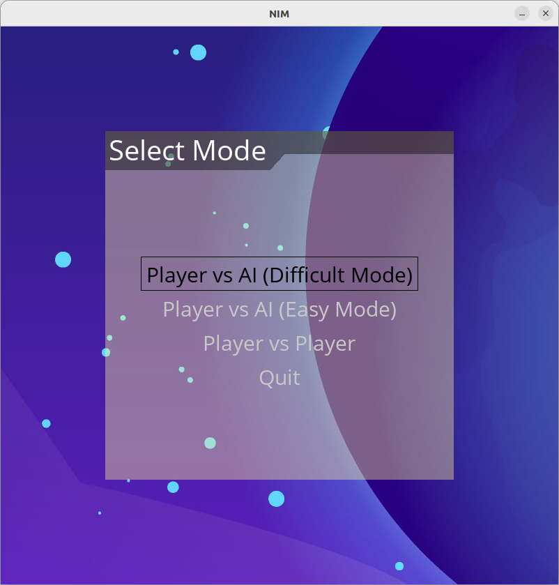 GitHub - c4naik/AI-Nim-Game