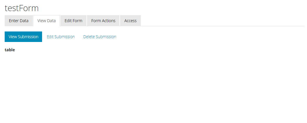 Table not working in a form submission view · Issue #577 · formio/formio · GitHub