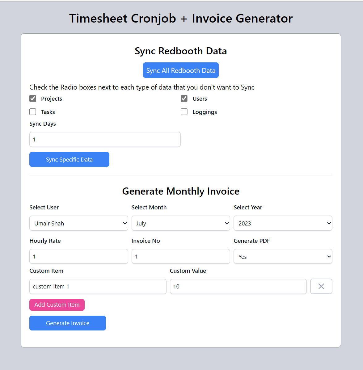 Github Nicefellow1234 Timesheet Cronjob A Cronjob Script Written To Fetch Loggings Data From