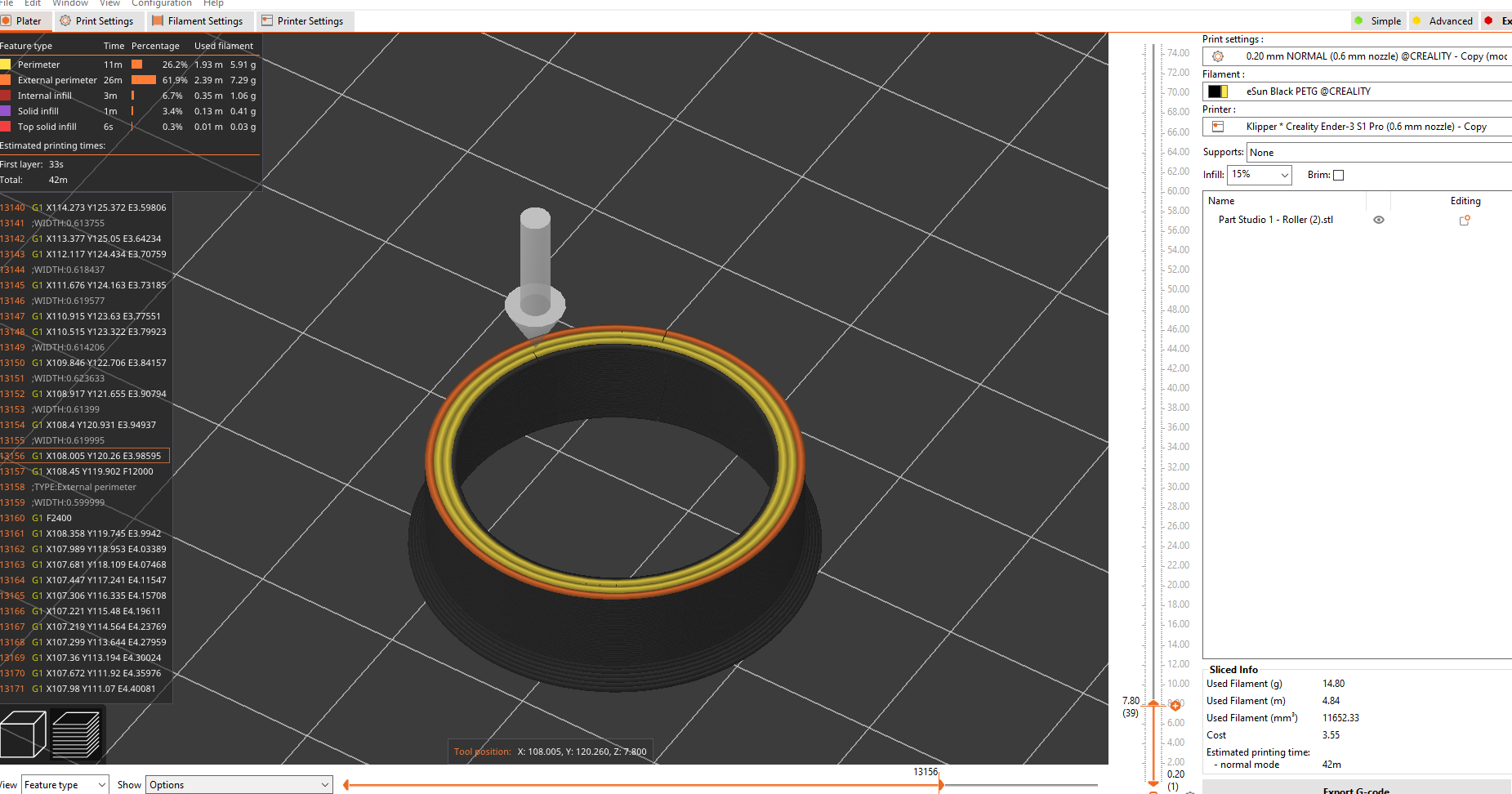 External perimeters before inner with "external perimeter first" setting not enabled · Issue ...