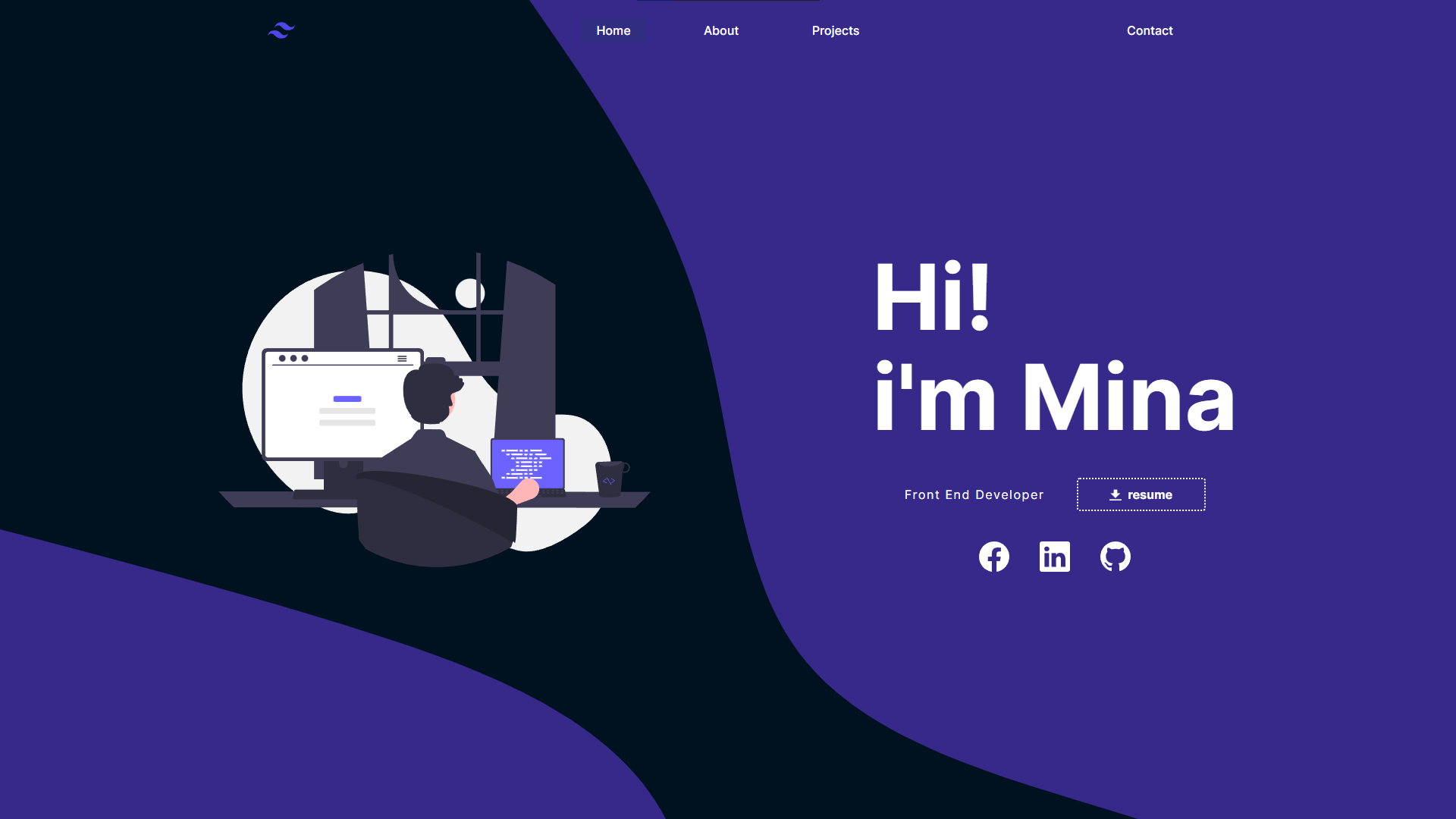 GitHub - Mina-Massoud/Portfolio-Main: Portfolio using react , react router