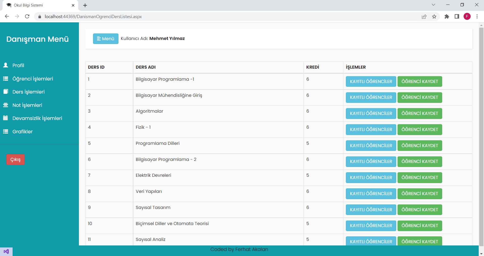 GitHub - FerhatAkalan/School-Management-Project: ASP.NET ile okul otomasyon projesi.