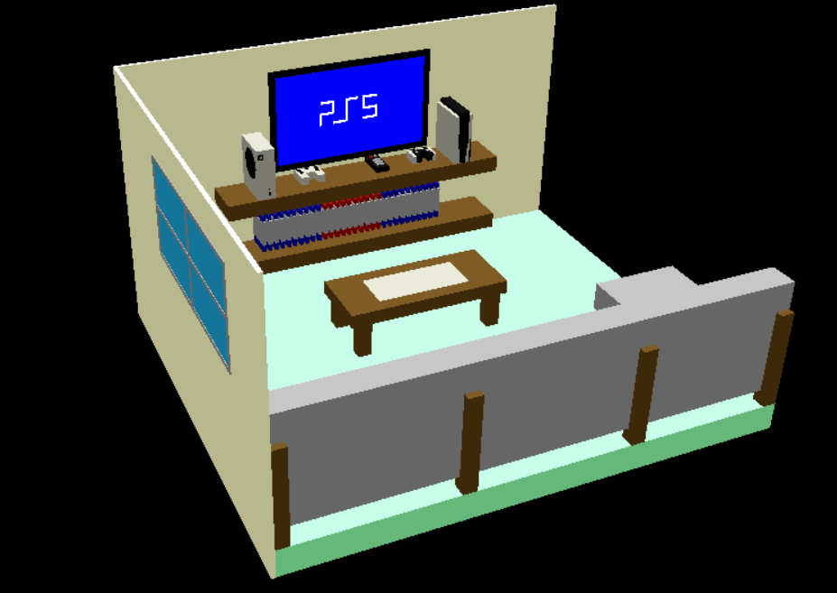 GitHub - amandae17/3D-Room: Graphic computation work with the propose of build a 3D room, with ...