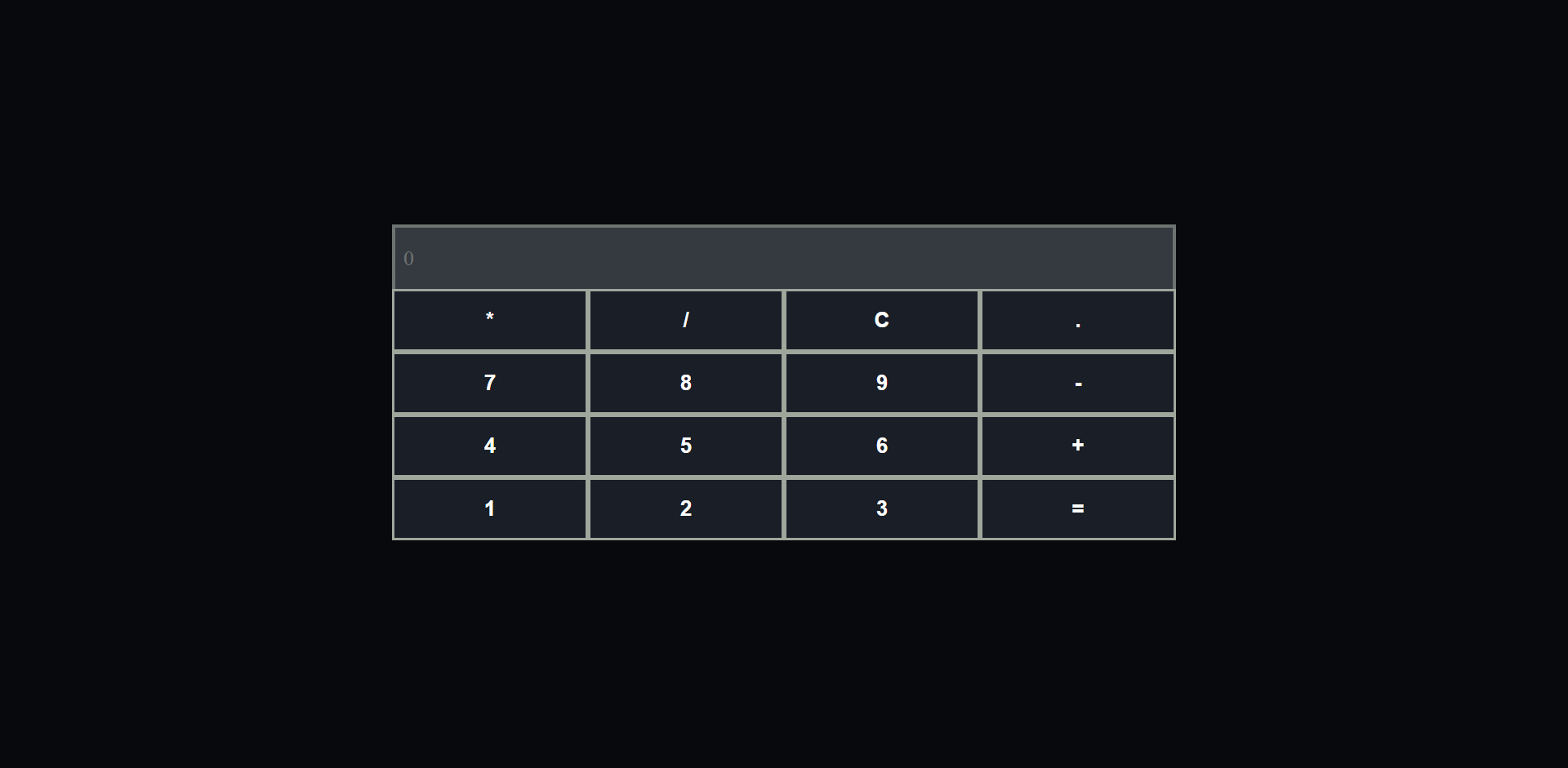 GitHub - lRauane/calculadora
