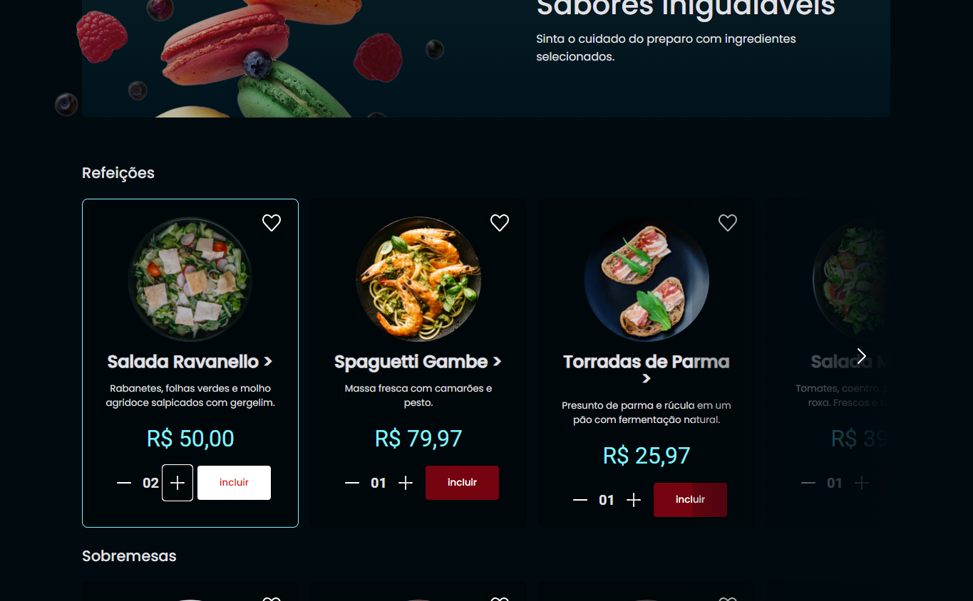 GitHub - lucassaymon1/foodexplorer: A fontend application that shows a catalog of meals for sale ...