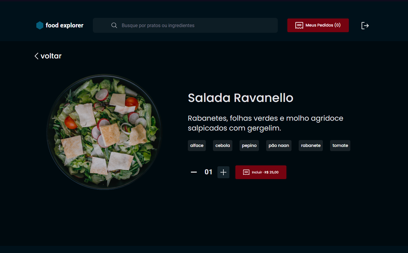 GitHub - lucassaymon1/foodexplorer: A fontend application that shows a catalog of meals for sale ...