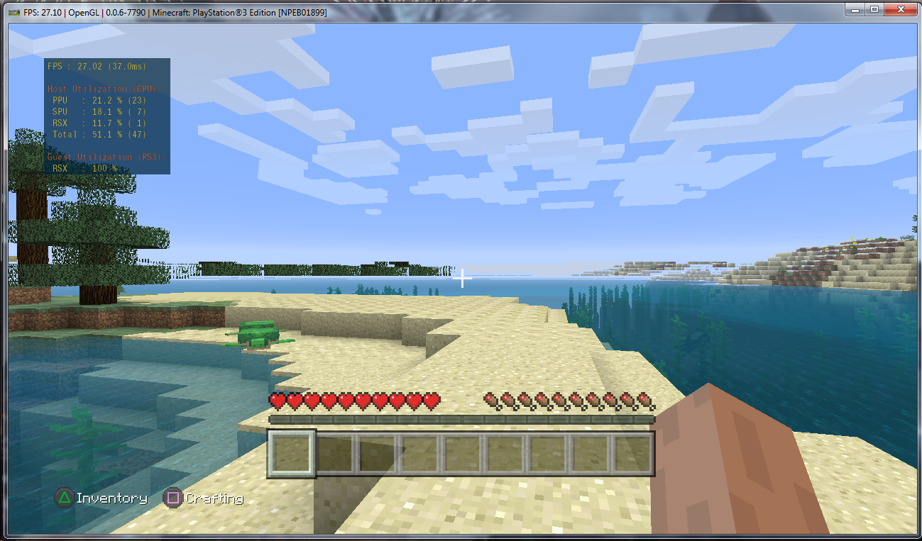 Minecraft [NPUB31419] Horizon bug (OpenGL) · Issue #5452 · RPCS3/rpcs3 ...