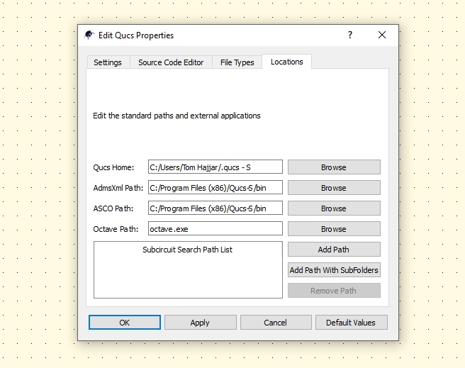 Location of log file · Issue #119 · ra3xdh/qucs_s · GitHub