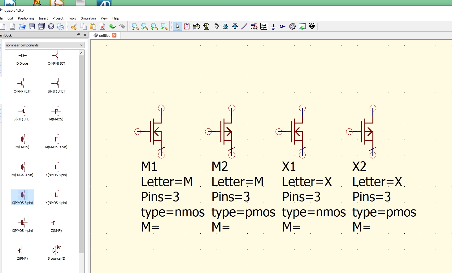 New 3 terminal MOSFETs · Issue #158 · ra3xdh/qucs_s · GitHub