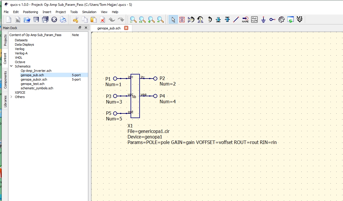 Passing params to subcircuit · Issue #146 · ra3xdh/qucs_s · GitHub