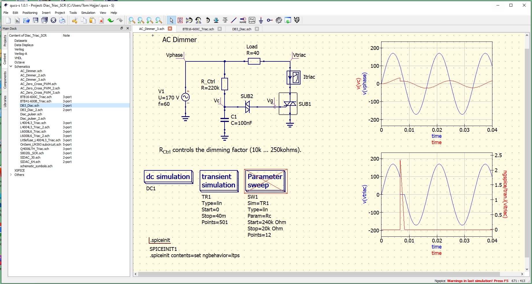 Thyristor testing (Triac, SCR, Diac and Sidac) · Issue #212 · ra3xdh ...